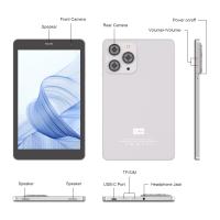 China C idea 8 inch Wifi Tablet with 8+512GB Storage Quad Core Processor 800x1280 IPS Touchscreen sliver CM817 Pro for sale