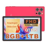China C idea 10.36 inch Android 15 Tablet 8GB RAM 1TB ROM Model CM10016 PLUS red for sale