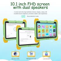 China C idea Kids Tab 10.1inch Android 13 Tablet for Child 4GB RAM 64GB ROM Eye Protection Touchscreen for kids 3-8 ages for sale