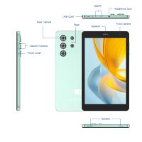 China C Idea 8 Inch WiFi Tablet with Case 8+512GB Storage Octa Core Processor 1280x800 HD IPS Touch Screen CM826 Ultra Green for sale