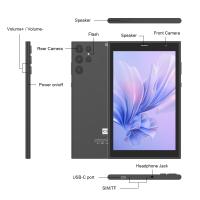 China C Idea CM824 Ultra 8-Inch Android 16 Business Tablet Quad-Core 8GB 512GB Storage FHD Touch Screen Dual Camera Tablet (Black) for sale