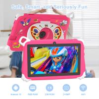 China C Idea New Kids Tablet PC 7 Inch 8GB RAM 256GB ROM Android 16 Wi-Fi Drop Resistant Educational Use (CM86-Pink) for sale