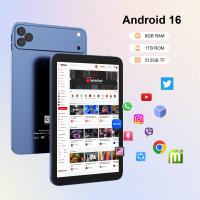 China C Idea ODM/OEM 10.1 Inch Android 16 Business Tablet PC 8GB RAM 1TB Storage Wi-Fi FHD Touch Screen (CM10017 Air-Blue) for sale