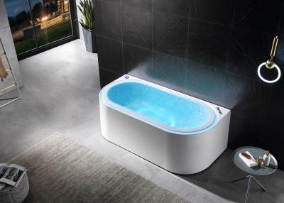 China 1700x850mm Massage Bathtub with 1.0HP Pump, 350W Overflow Recycled Water System and Bluetooth Music for sale