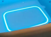 China European Style 2-Person Hot Tub with 1.0HP Massage System and LED Lighting - 1800x1200x610mm for sale