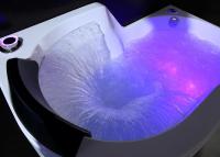 China Outdoor Spa Hot Tub with 180D Waterfall Neck Massage - 1310×755×870mm Dimensions, 1.0HP Jacuzzi System for sale