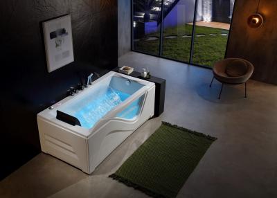 China Single Person Spa with Waterfall Feature - 1810x910x770mm Dimensions, 1.0HP Massage Pump and LED Jets for sale