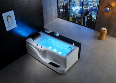 China Spa Massage Bathtub with Waterfall Steps - 1820×900×670mm, 1.0HP Pump, 10 Jets, Optional 1.5KW Heater for sale