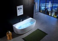 China Outdoor Spa Massage Bathtub with LED Bottom Light - 1820×900×670mm Dimensions, 1.0HP Pump for sale