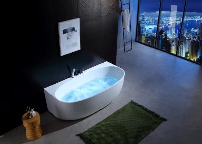 China Outdoor Spa Massage Bathtub with LED Bottom Light - 1820×900×670mm Dimensions, 1.0HP Pump for sale