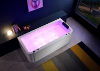 China 1700x800mm Massage Bathtub with 1.0HP Pump, 8 Jets and One-Piece Skirting Design for sale