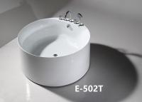 China 1300mm Diameter Round Hot Tub with Slim Edge Design - 600mm Depth and 10-Year Color Guarantee for sale