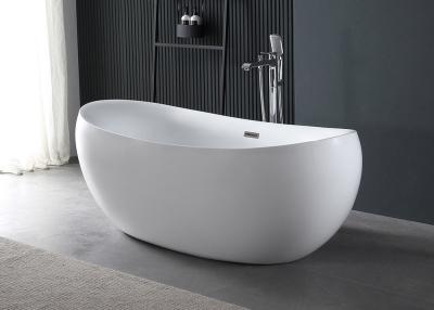 China 1700mm Egg Bathtub with Slim Edge - 1700×800×640mm Dimensions, 10-Year Color Guarantee, Pop-Up Drainage for sale
