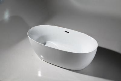 China 1500mm Egg Shape Bathtub with Slim Edge - 750mm Width, 600mm Height - 10-Year Color Guarantee for sale