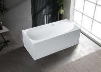 China 1700mm Rectangle Standing Hot Tub with Slim Edge Design - 760mm Width, 580mm Height for sale