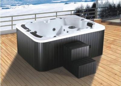 China 2-Person Outdoor Spa 1900×1350×840mm with 3KW Heater, 700W Air Pump & Massage Jets for sale