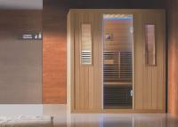 China 2 Person Infrared Sauna Room 1400x1000x2000mm with Bluetooth Music and Customization Options for sale