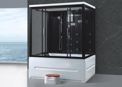 China Villa Steam Room with Shower System - 1800×1200×2200mm Size with 5KW Generator and Massage Bathtub for sale