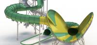 China Magic Flying Carpet Waterpark Water Slide 15-18m Height For Teenagers for sale