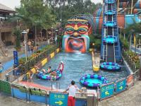 China Giant Python Water Slide Customized 18-21m Height For Water Pool for sale