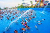 China Aqua Park Vacuum Wave Pool With Wave Heights 1 To 2.5 Meters for sale