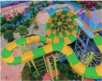 China Giant Loudspeaker Shaped Water Park Water Slide 15-20M for sale