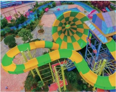 China Giant Loudspeaker Shaped Water Park Water Slide 15-20M for sale
