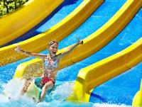 China Parent Child Combination Swimming Pool Slide Impact Resistant 1.5-2m for sale