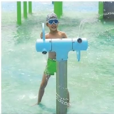 China Water Play Skit Two Man Nozzle Water Splash Pad in Aqua Park for sale