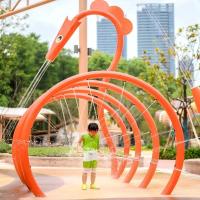 China Aqua Park Splash Pad Sprinkler Rust Resistant 12m3/H Water Discharge for sale
