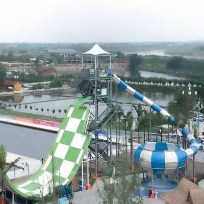 China Vortex Tank Water Park Water Slide Corrosion Resistant 15m Height for sale