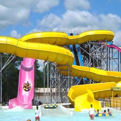 China Family Rafting Slide Water 15-20m Height For Theme Aqua Park for sale