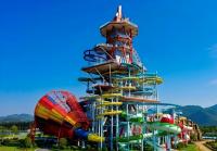 China 22M Atlantis Lost City Drop Pod Water Park Water Slide for sale