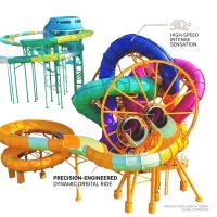 China 20M Egyptian Sands Tunnel Water Park Water Slide for sale