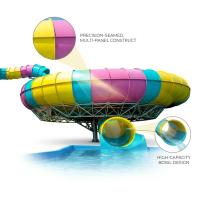 China Tornado Water Slide 20M — Pirate Cove Style Cruise Ship Deck for sale