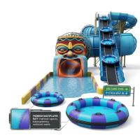 China Tornado Water Slide 20M — Pirate Cove Style Cruise Ship Deck for sale