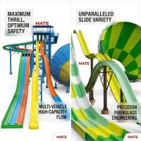 China Alpine Mountain Mat Racing Water Slide 22m for Theme Park for sale