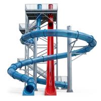 China Tropical Paradise Drop Pod Water Slide 10m for Cruise Ship Deck for sale