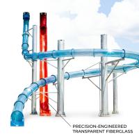 China Tropical Paradise Drop Pod Water Slide 10m for Cruise Ship Deck for sale