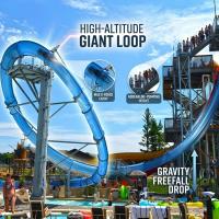 China 15M Arctic Ice Cannon Water Park Water Slide for sale