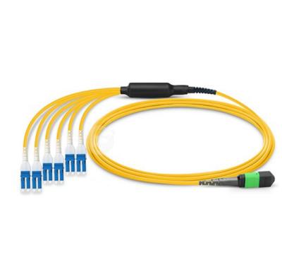 China MPO To LC Breakout Cable 8 Core 12 Core Or 24 Core for sale