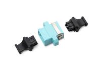 China MPO MTP Optic Fiber Adapter With Ear Fiber Optic Connector Plastic for sale