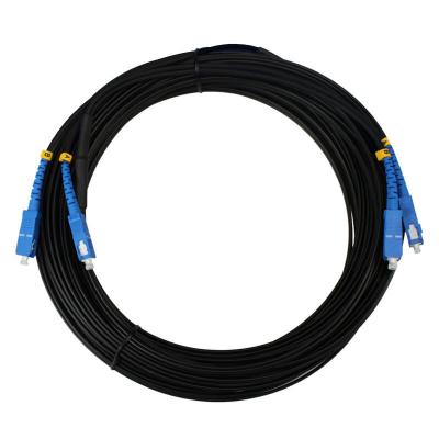 China One Core FTTH SM SX Optical Fiber Patch Cord 100m G657A for sale