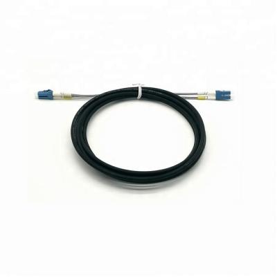 China Duplex Single Mode 3.0mm Armored Optical Patch Cord G657b3 for sale