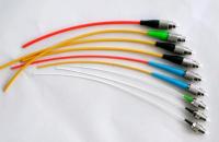 China Low insertion loss UPC FC Fiber Optic Pigtails support 10 Gigabit data transmitting rates for sale