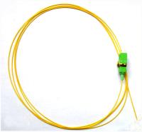 China Low insertion loss and high return loss FC APC Fiber Optic Pigtail > 50 dB RL for sale