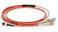 China OM1 OM2 OM4 MPO LC DX Fanout Cable 0.5M Mutilmode for sale
