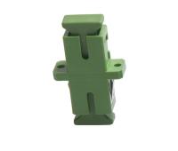 China Ceramic or Bronze Sleeve SC APC Fiber Optic Adapter, < 0.2dB Insertion loss for sale