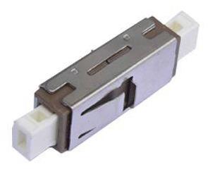China Ceramic Sleeve Fiber Optic Adapter utilize zirconia sleeves for precision alignment for sale