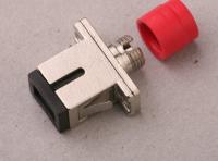 China Red Hat Good Compatibility FC/PC-SC/PC-SM Fiber Optic Adapter for Instrumentation for sale